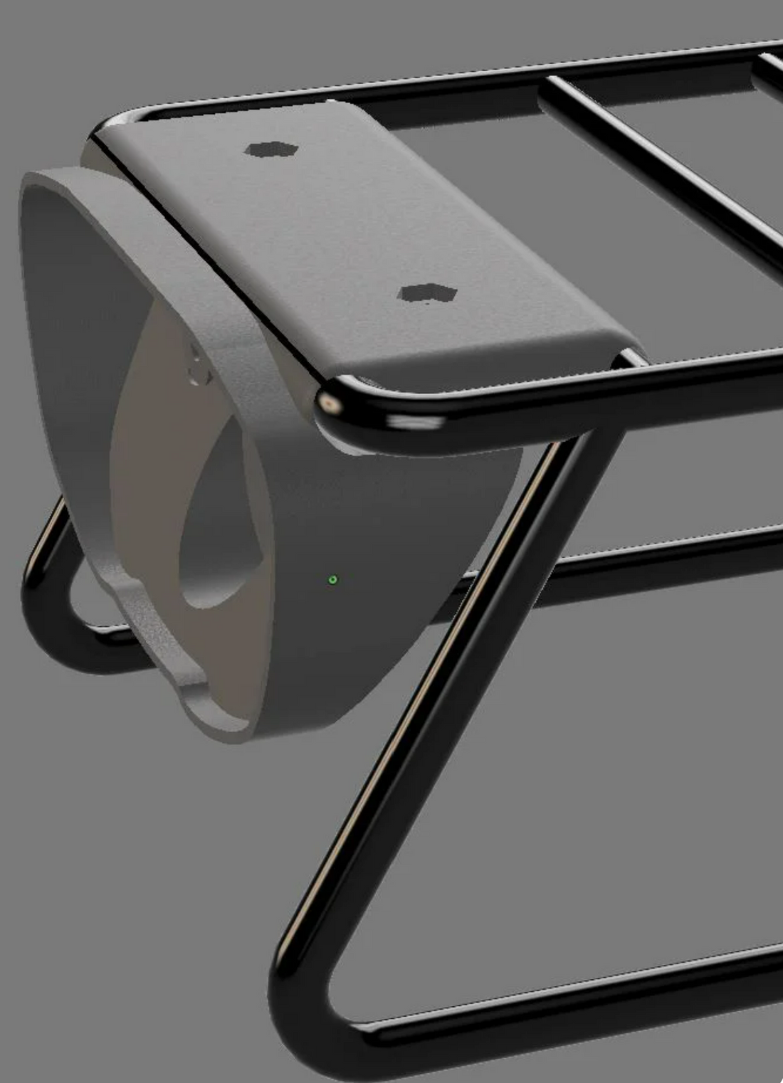 ONYX Rear Rack Brake Light Bracket 3D Printed – Radmotousa