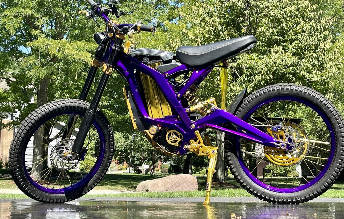 Titanium Surron E-Moto Mods & Upgrades – Surron, Talaria, E Ride Pro P ...